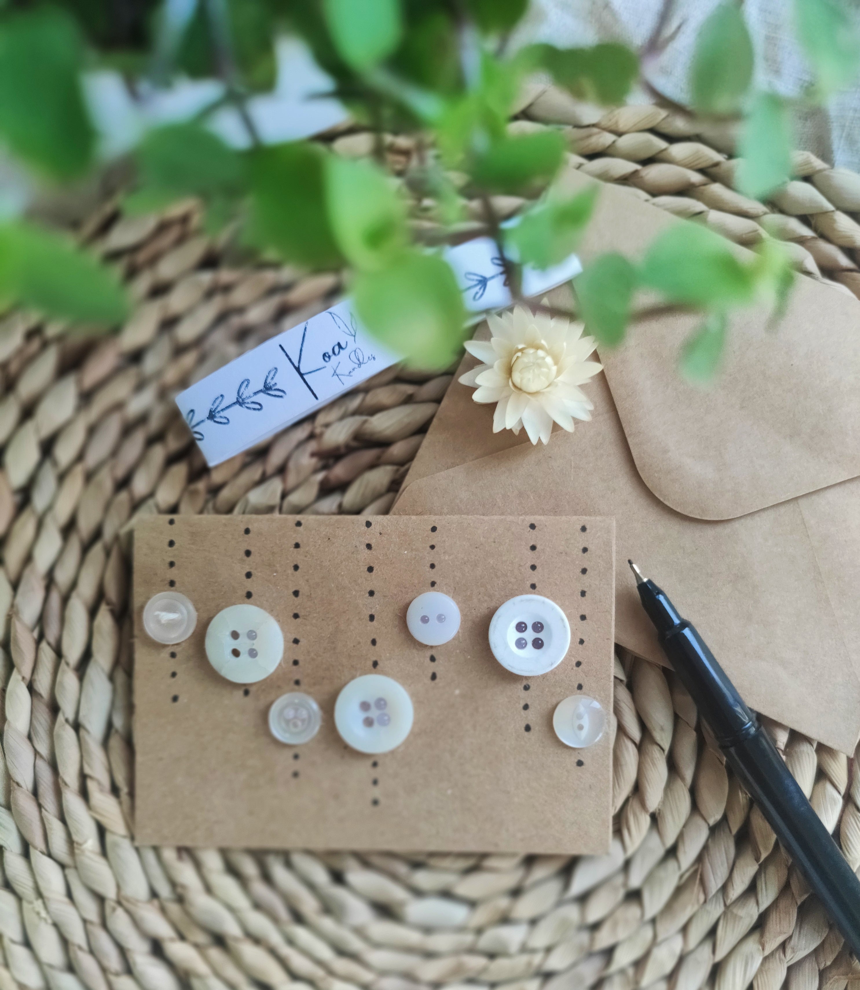 Handmade Mini Gift Cards – Koa Kandles