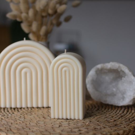 Luminating Arch Candle Set | Rainbow Candles Giftset – Koa Kandles