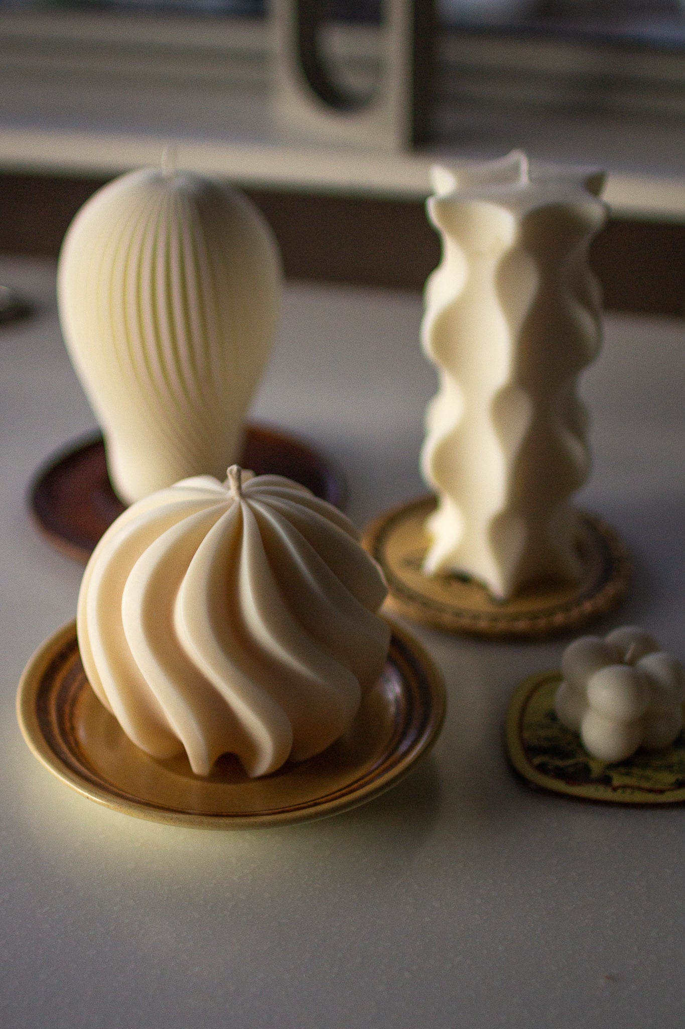 Unique Shaped Candles | The Kora Sculpture – Koa Kandles
